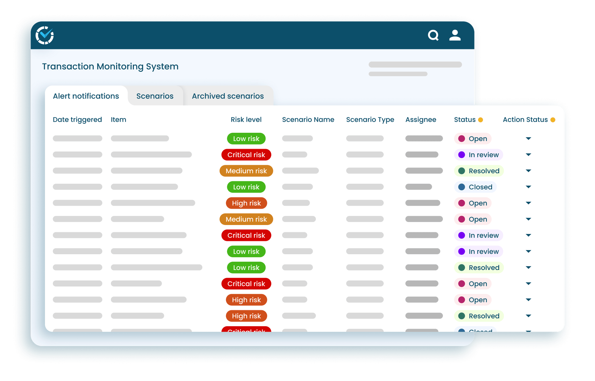 Customisable and Predictive Alerts - Scorechain | Blockchain & Crypto Digital Assets Compliance